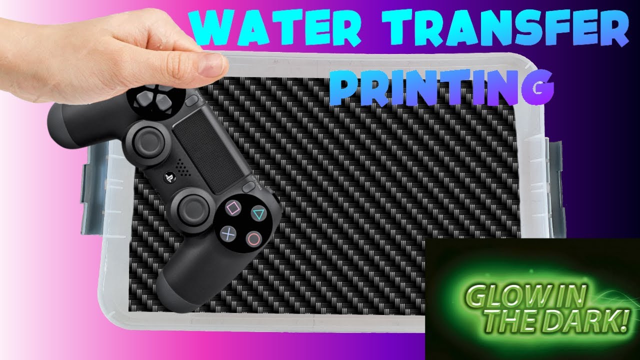 How to Customize Your PS4 Controller With Water Transfer Printing ...