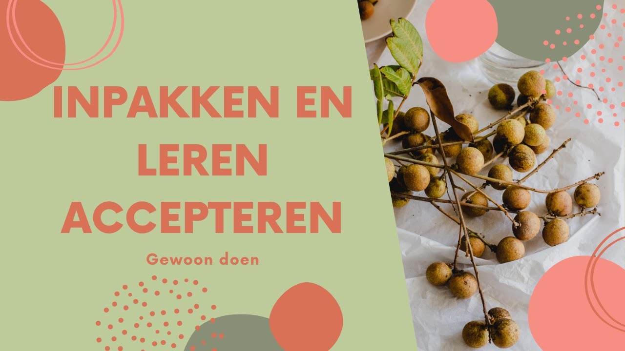 Inpakken en leren accepteren | weekvlog - YouTube