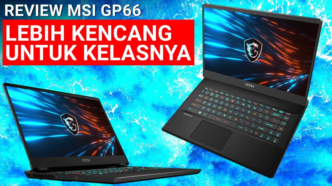 Review MSI GP66 Leopard: Performa Premium dengan RTX 3060 - YouTube