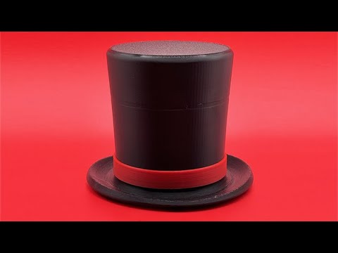 Top Hat Pen Cup - YouTube