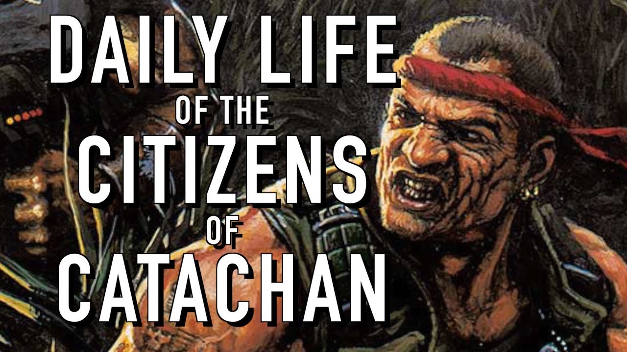 Daily Life for an Catachan Civilian in Warhammer 40k Catachan Jungle ...