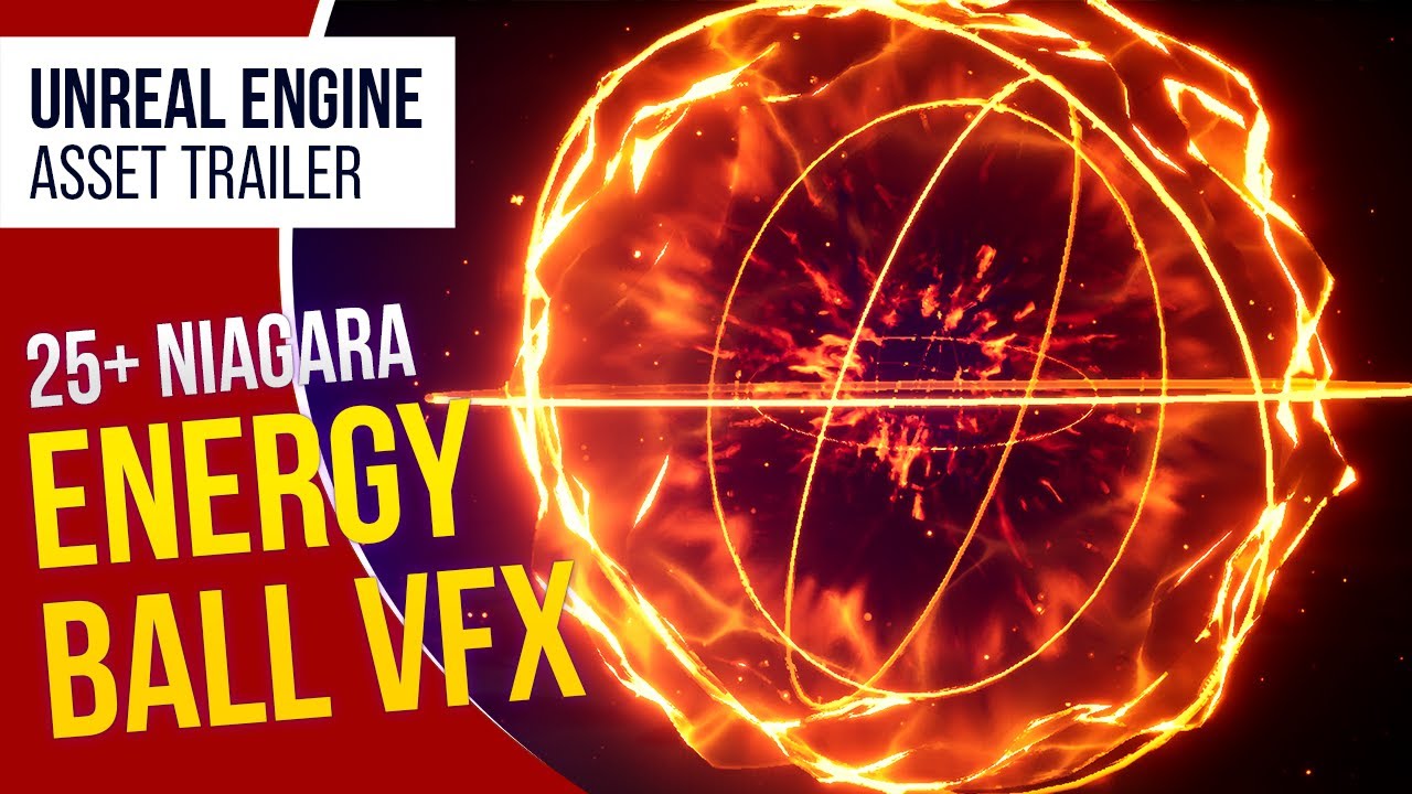 UE5 l 25+ Energy Ball VFX Pack l Unreal Engine 5 (Trailer) - YouTube