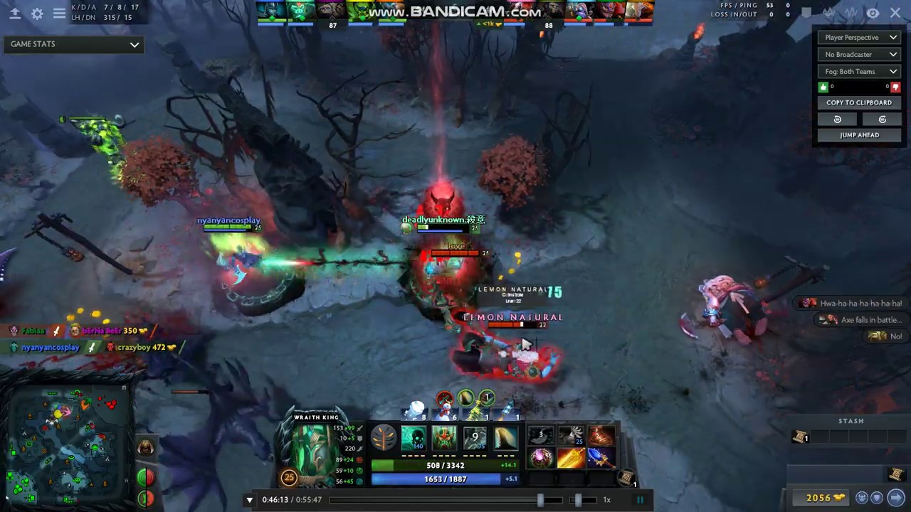 [Dota 2] Unkillable Wraith King! - YouTube