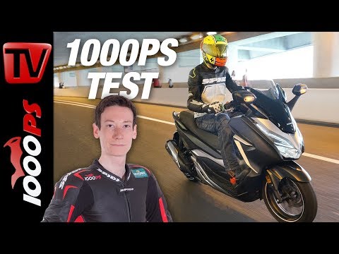 Honda Forza 125 und 300 - Test der neuen Modelle 2018