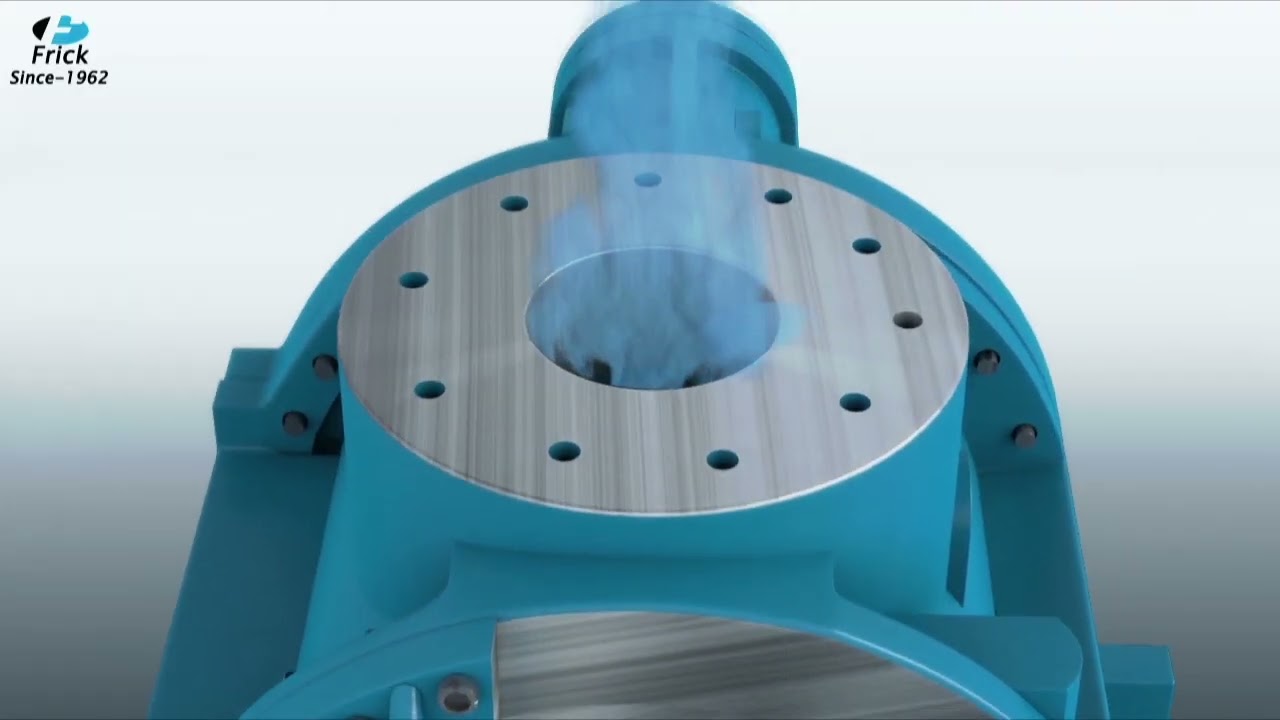 Frick India Screw Compressor animation - YouTube