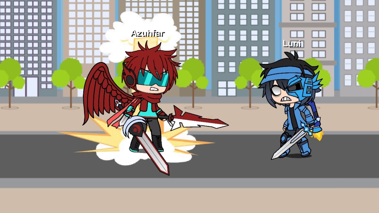 gacha fight part 2 - YouTube