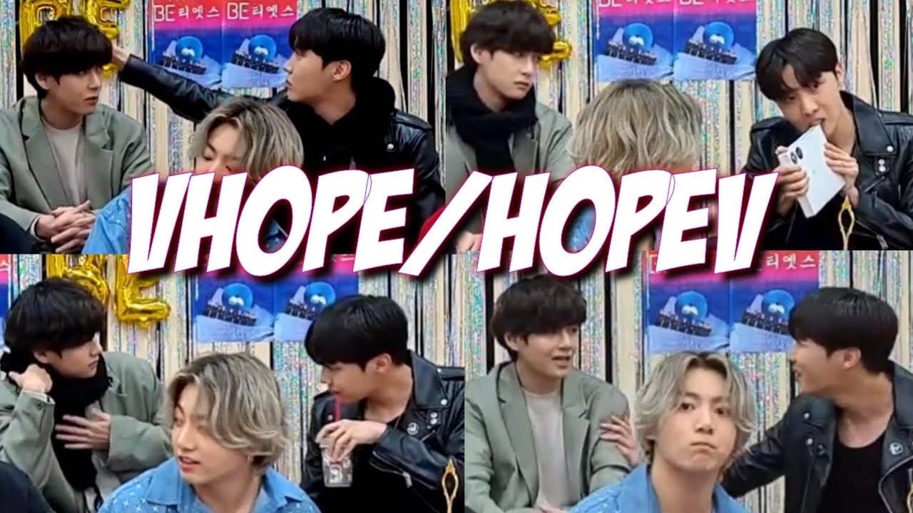 129. VHOPE/HOPEV #VOPE [ VLIVE Moments 🐿🐯💜] - YouTube