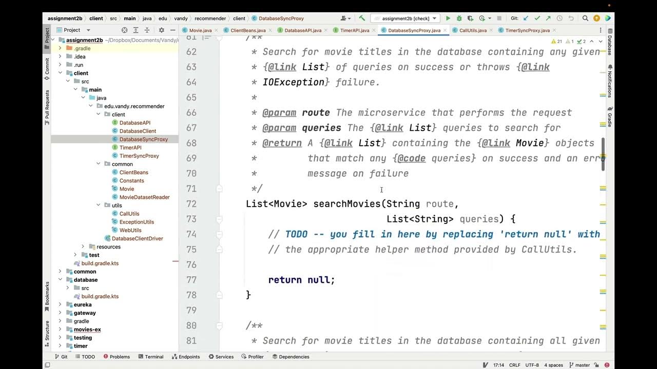 Walkthrough of Assignment 2B - YouTube