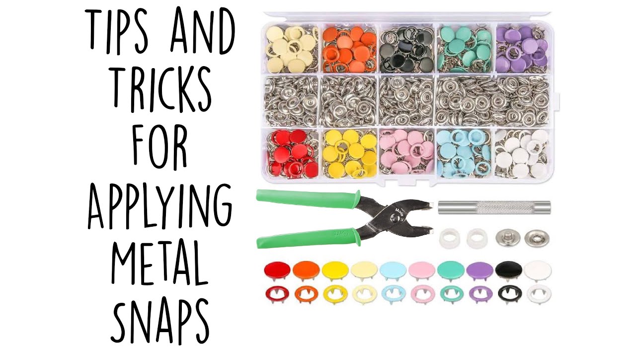 Metal Snap Tutorial and Tips - YouTube