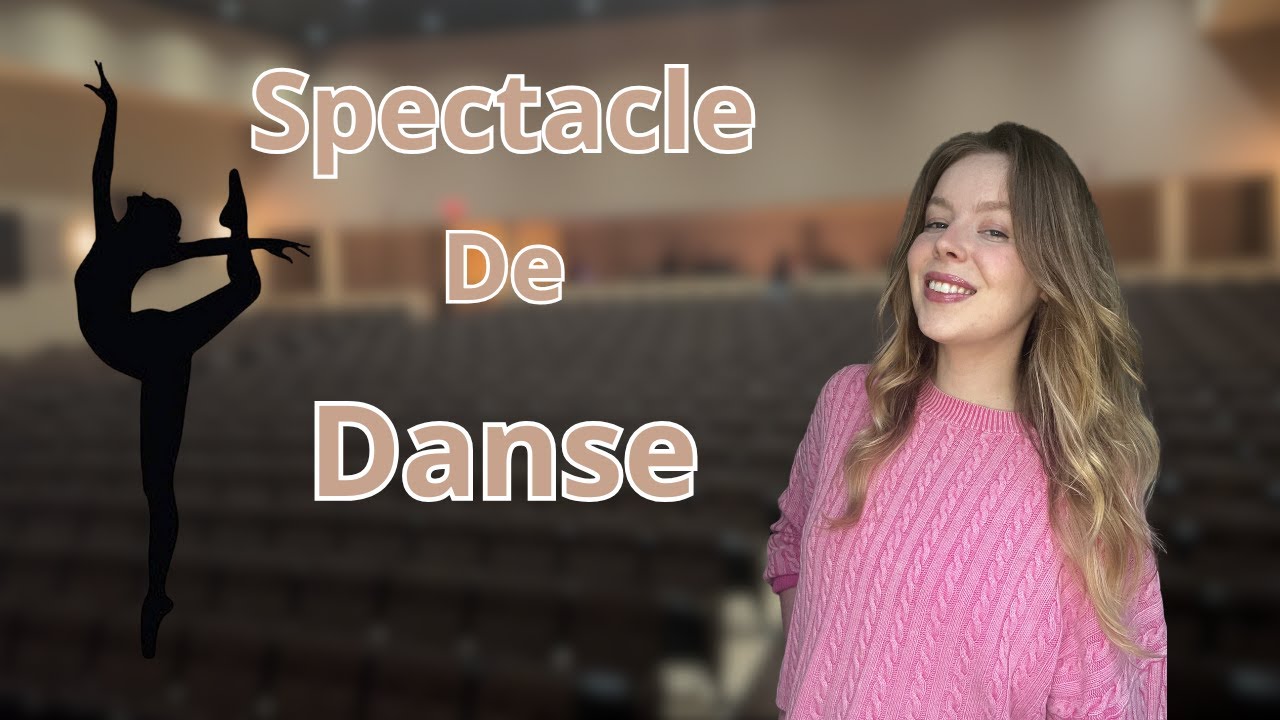 VLOG: Journée de spectacle de DANSE - YouTube