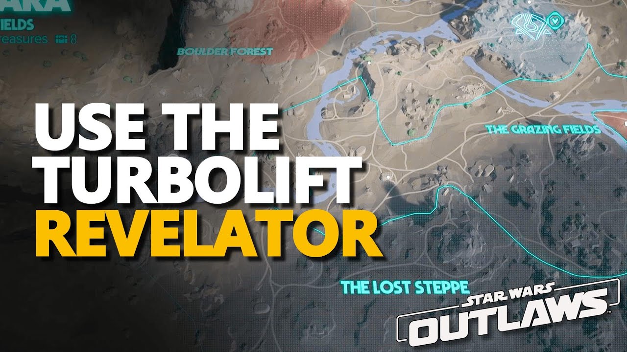 Use the turbolift Star Wars Outlaws Revelator - YouTube