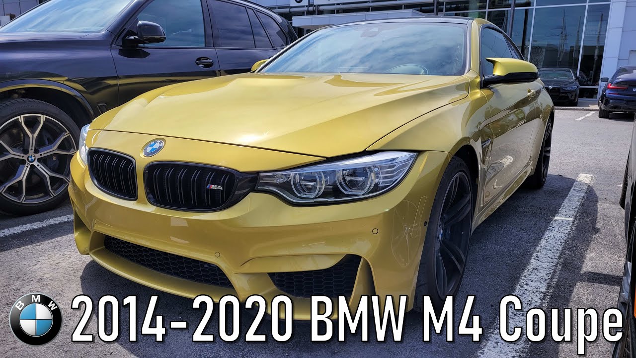 Exterior look at BMW M4 Coupe (2014-2020) - YouTube