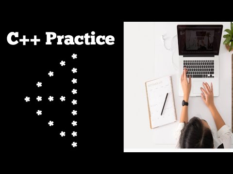 #59 C++ Programming Questions Practice : Star Pattern 35 - YouTube