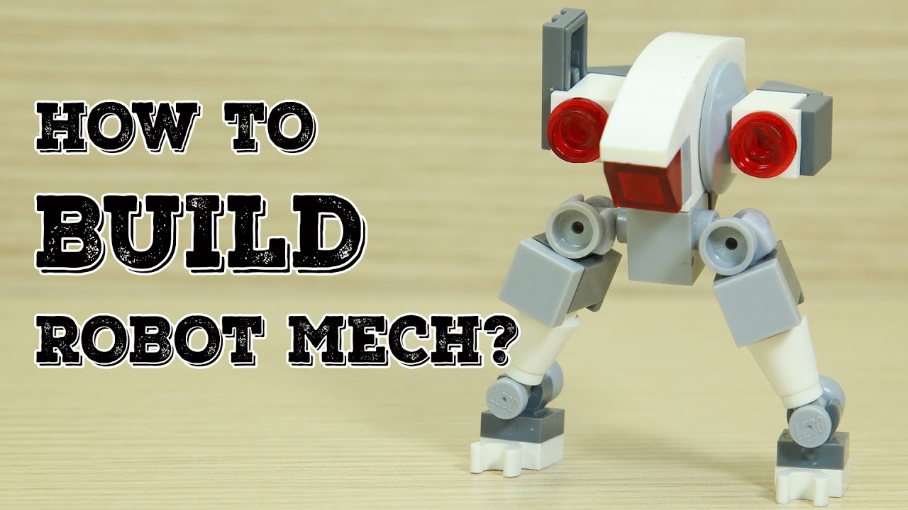 How To Builds Robot Mech Lego Builds Robot Mech Easily Lego Robot Tutorial - YouTube