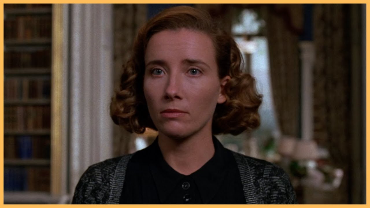 the remains of the day - miss kenton (emma thompson) // save your tears ...