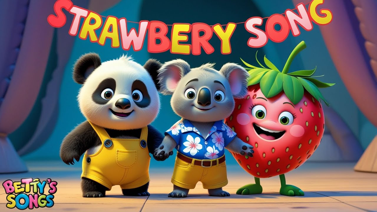 Strawberry Song! 🍓 LEARN Fruits with these FUN Kids Songs! - YouTube