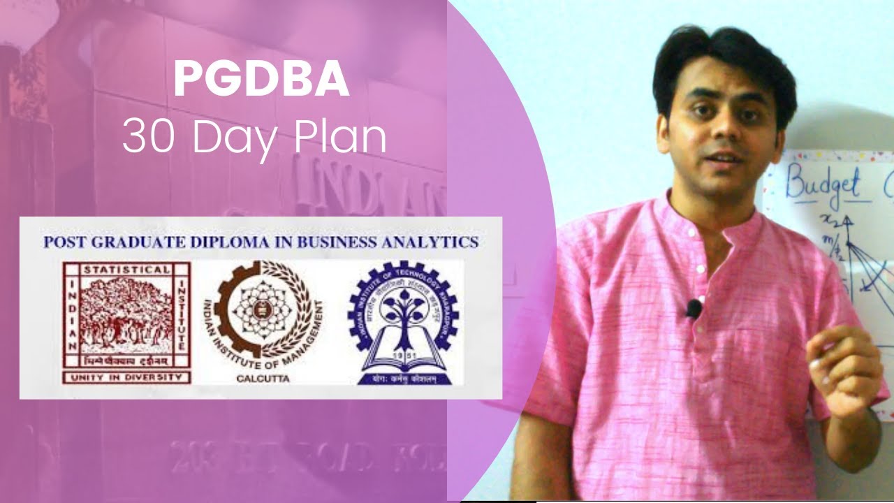 PGDBA 30 Day or 1 Month Preparation Plan and Tips - YouTube
