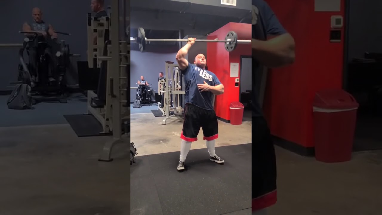 One arm strongman snatches - YouTube