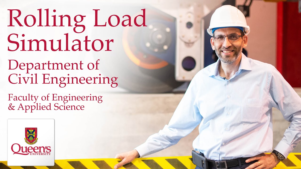 Rolling Load Simulator, an investment in infrastructure research - YouTube
