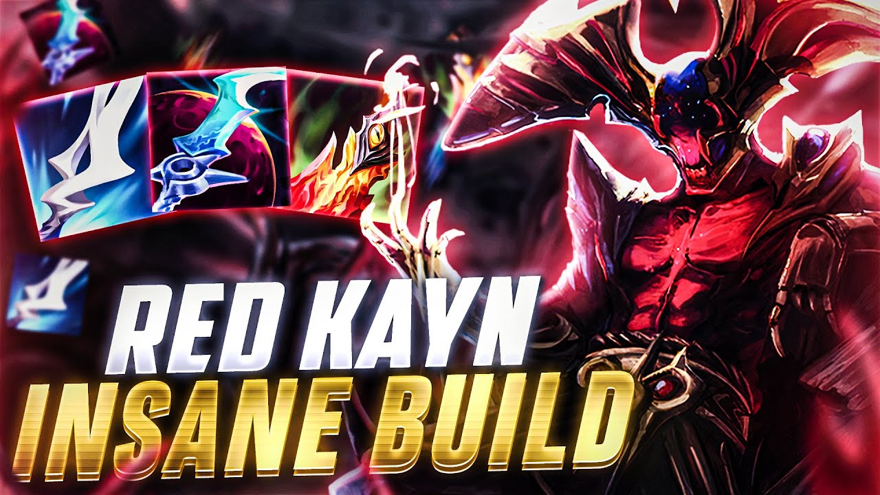 INSANE Lethality RED KAYN Build *Challenger Guide* - YouTube