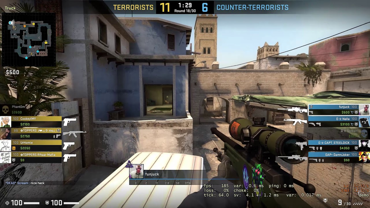 Counter Strike Global Offensive ace part 2 - YouTube