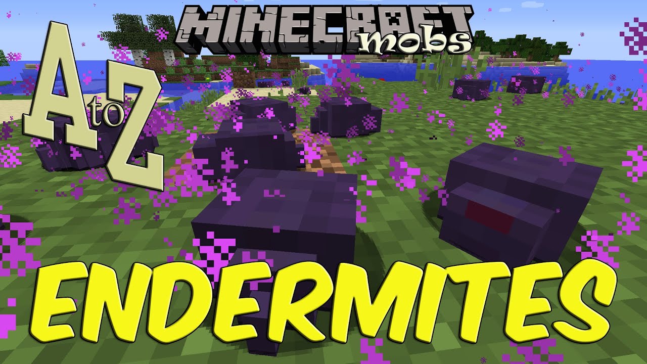 A to Z of Minecraft Mobs - Endermites - YouTube