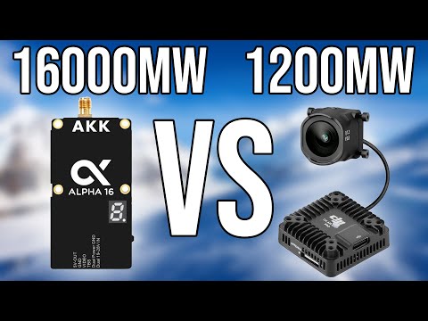 The Most POWERFUL Analog VTX VS DJI O4 Pro! AKK Alpha 16 Review