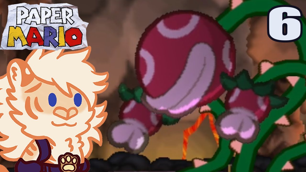 [Paper Mario] In the Prianna Mouth of the Volcano | First Playthrough ...