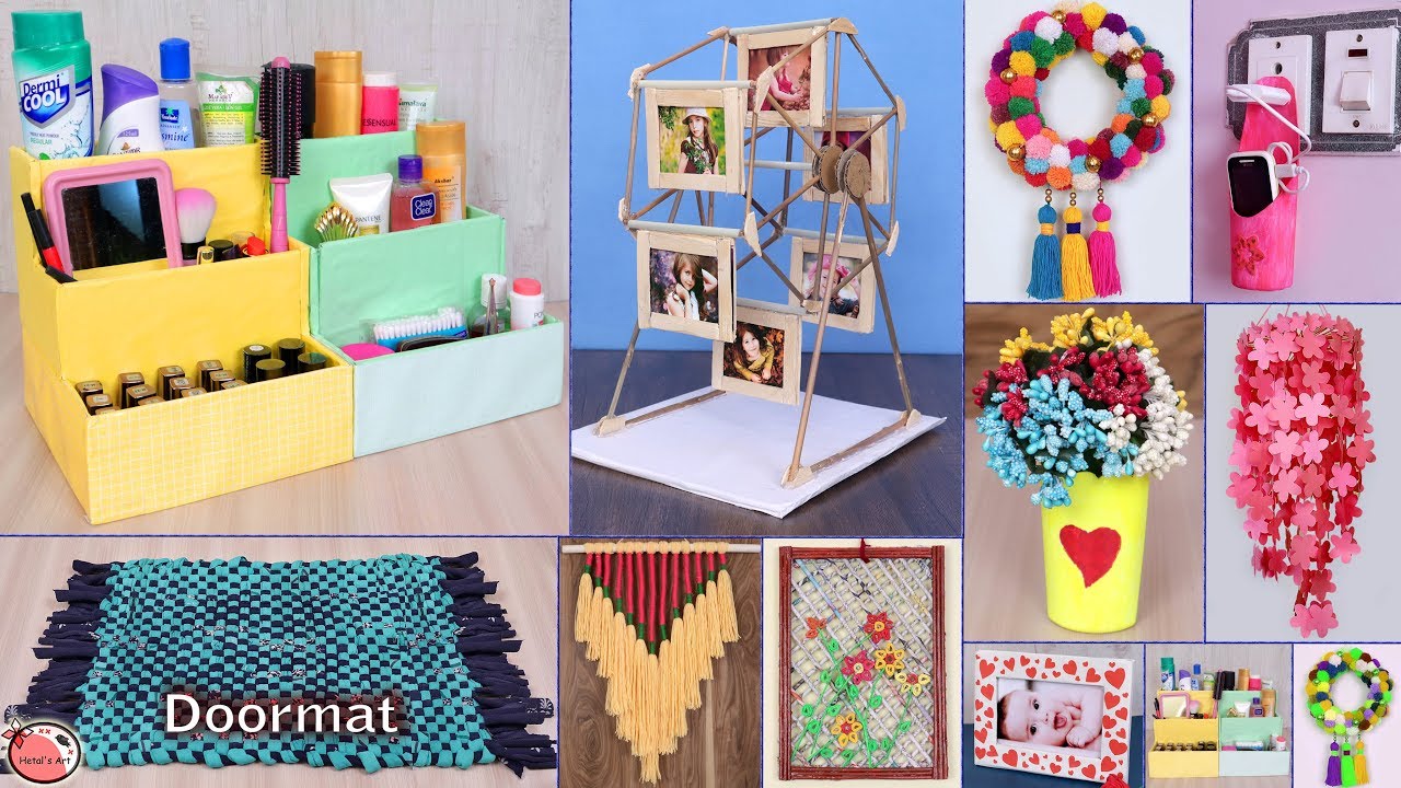 10 Multi Purpose... DIY Room Decor & Organization Idea 2019 || DIY ...