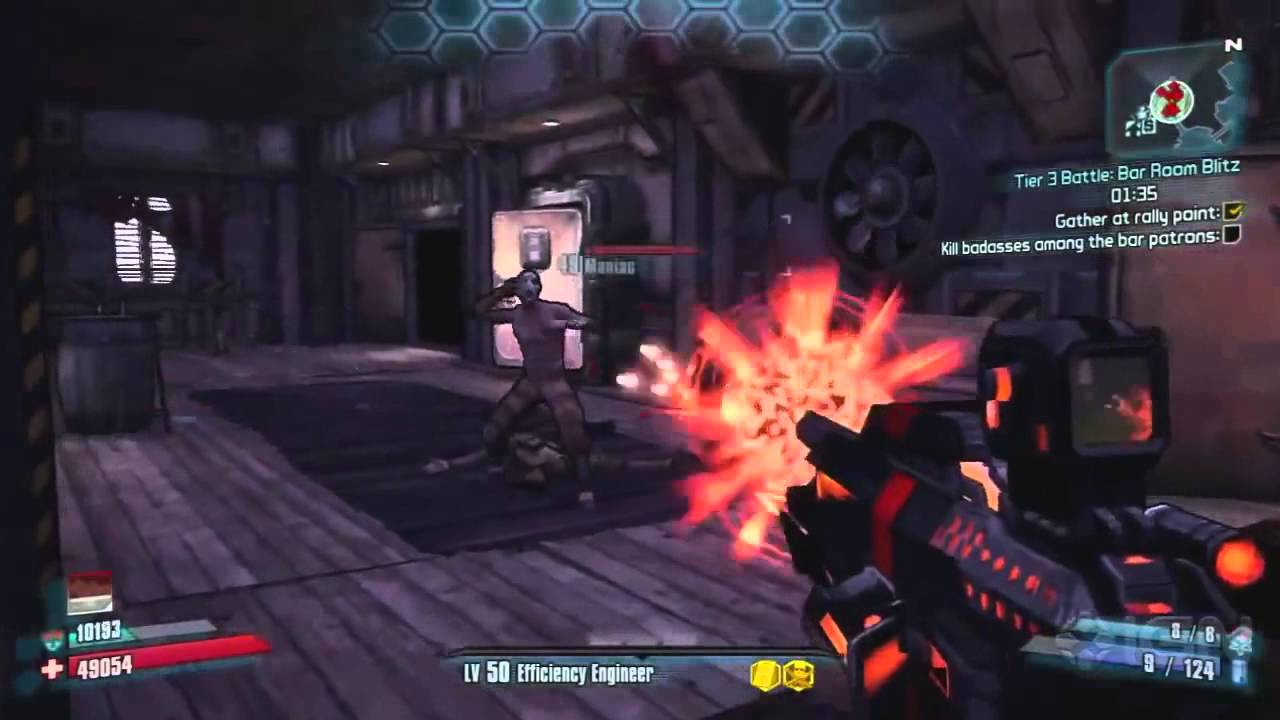 Borderlands 2 Tier 3 Battle Bar Room Blitz Walkthrough Mr Torgue's ...
