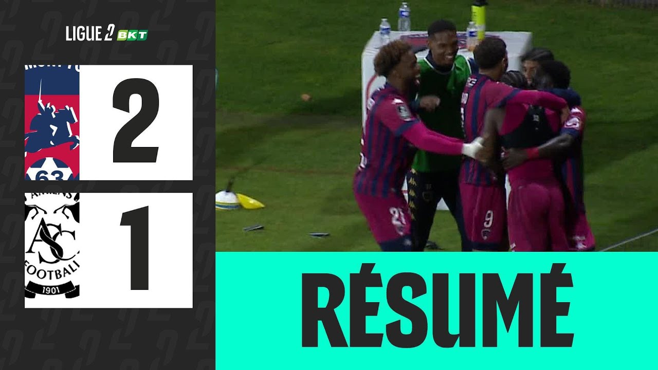 CLERMONT FOOT 63 - AMIENS SC (2-1) - 14ème journée - Ligue 2 BKT 25/26 ...