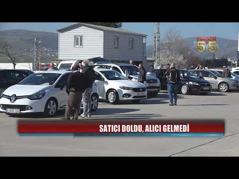 Samsun’da İkinci El Otomobil Pazarı Durgun: Araçlar Satılamıyor