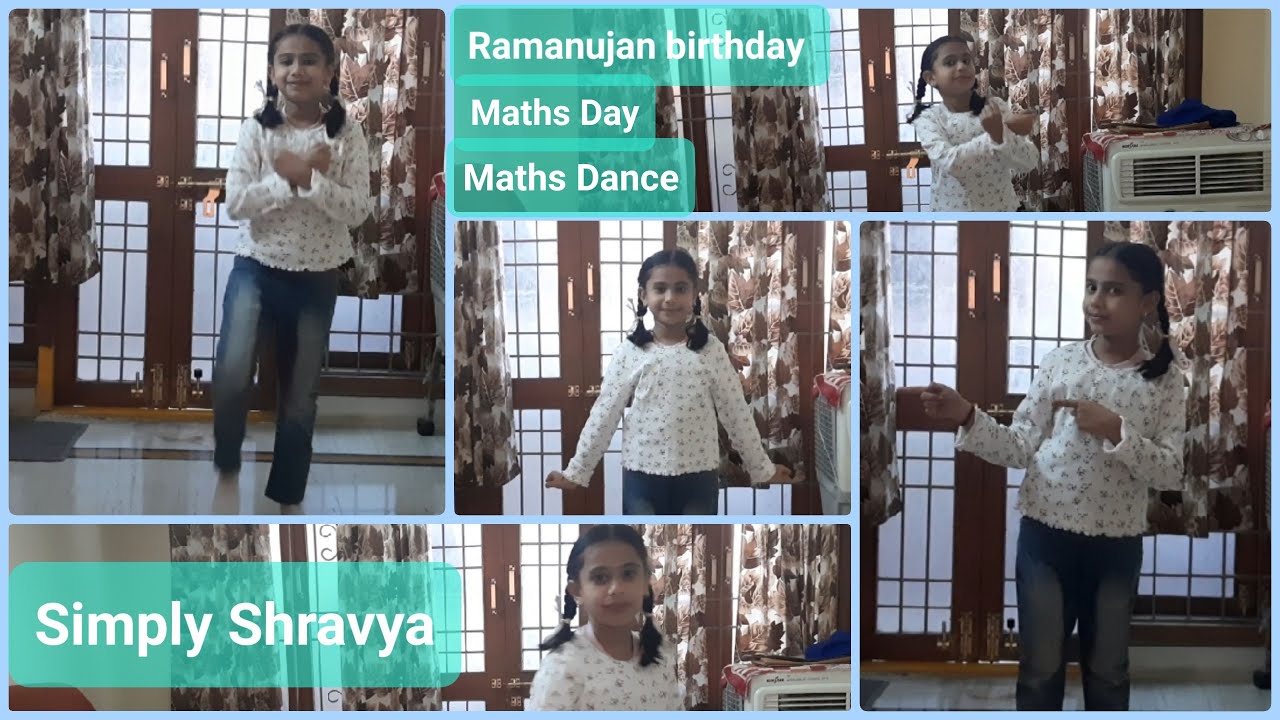 Maths day dance | Ramanujan birthday| Maths week celebration | Maths ...