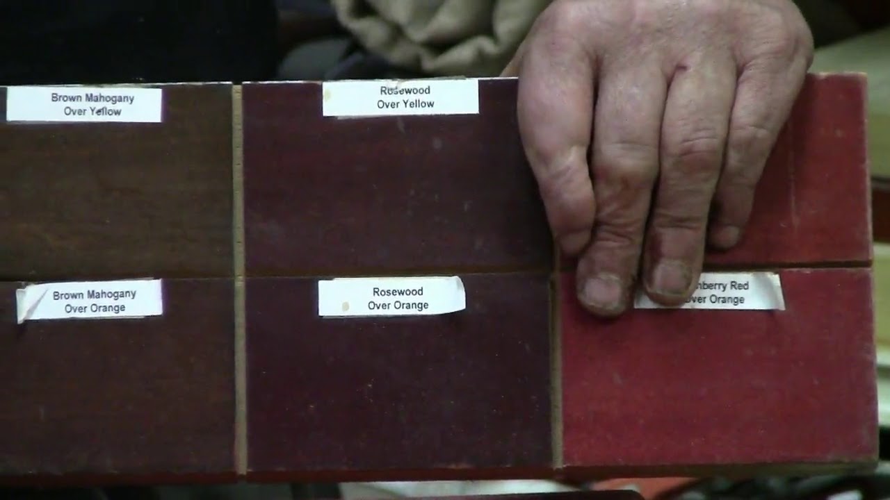 Chapter 5 - Dyes & Stains - Layering Colors - YouTube