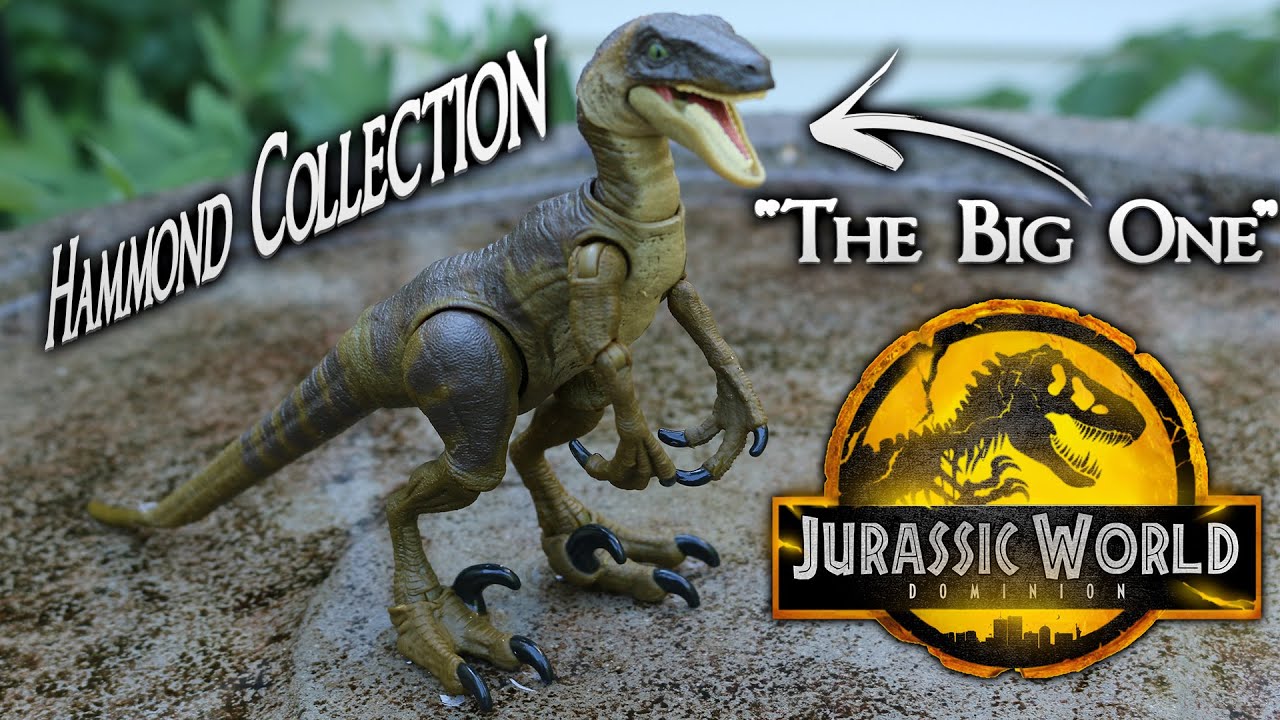 New HAMMOND COLLECTION Raptor | "The Big One" Jurassic Park Original ...