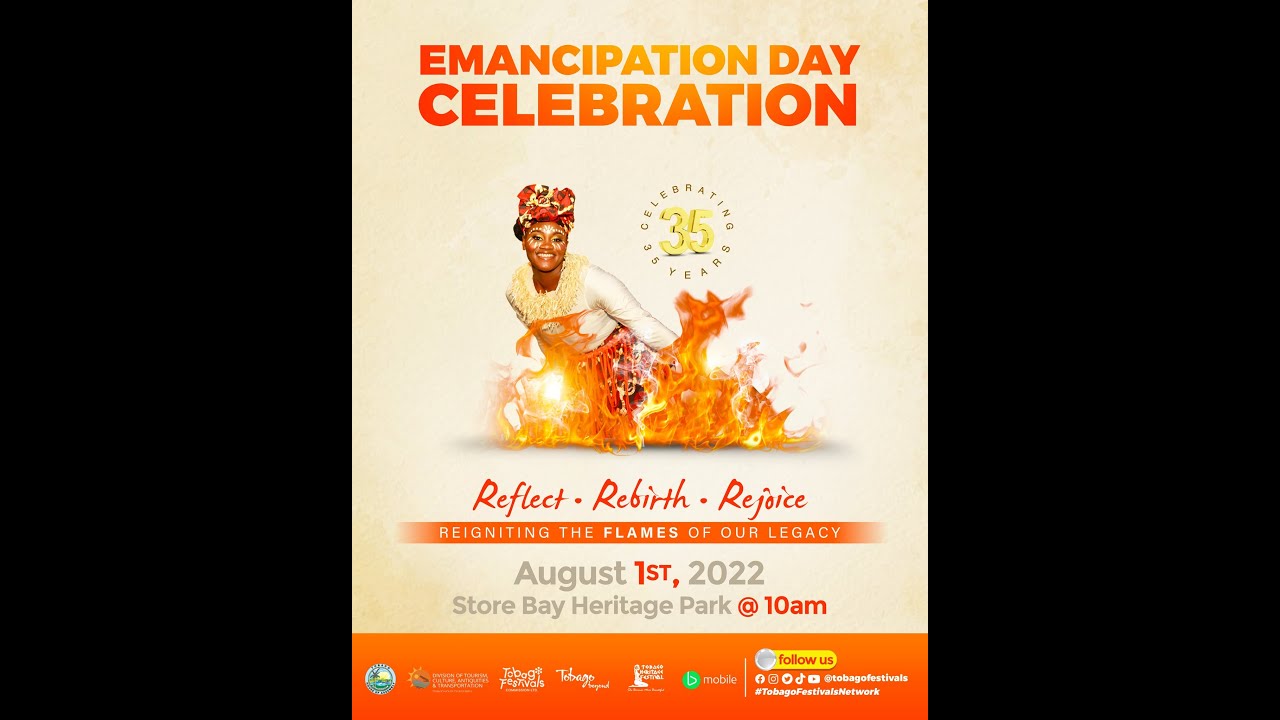 TOBAGO HERITAGE FESTIVAL 2022 - EMANCIPATION DAY CELEBRATIONS - YouTube