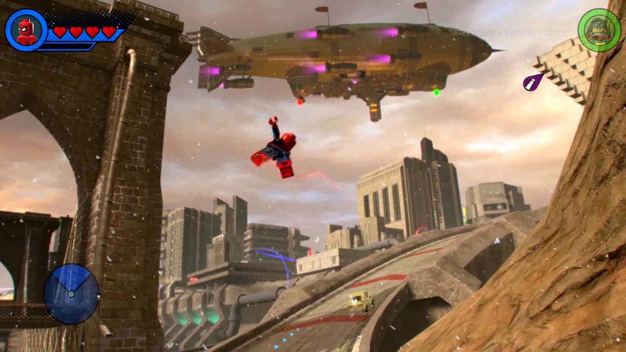 LEGO MARVEL Super Heroes 2 - Spider-Man Riding Camel!! 60fps - YouTube