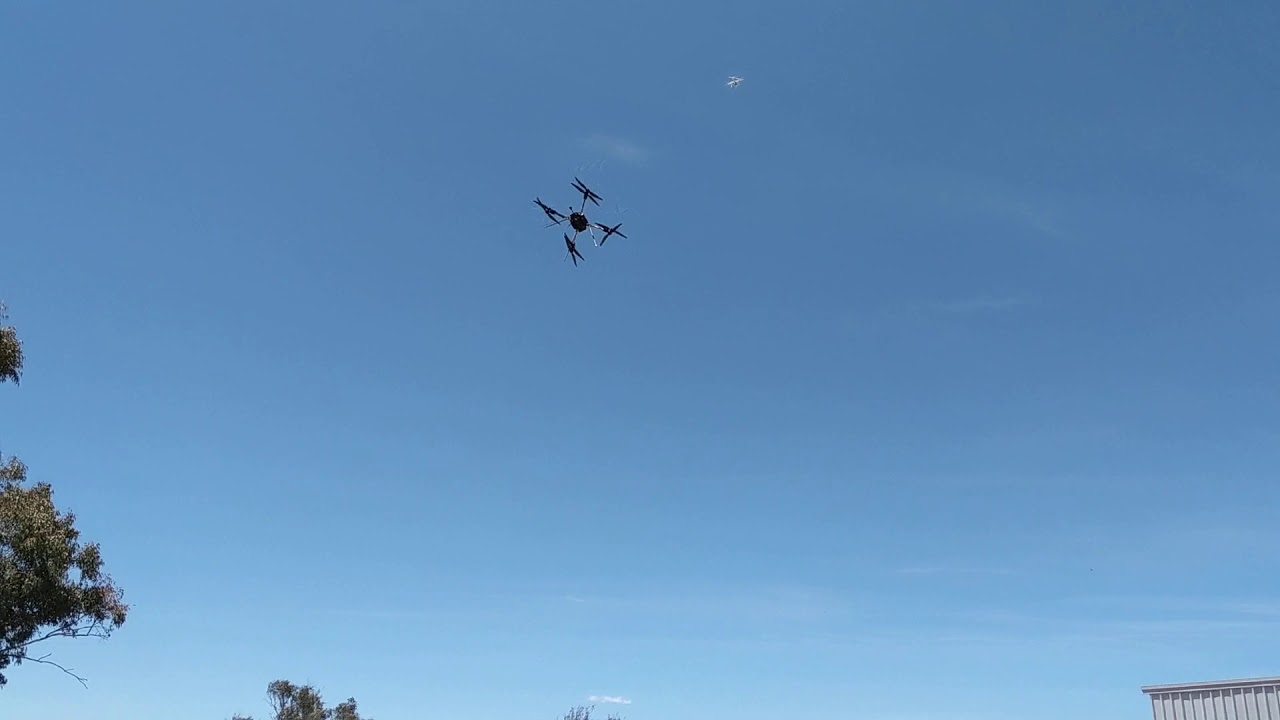 Freespace Operations - Callisto 50 fast dynamic flight (ground view ...