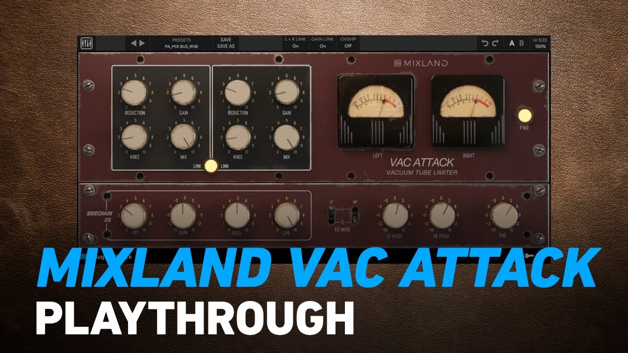 Mixland - Vac Attack Playthrough | Plugin Alliance - YouTube