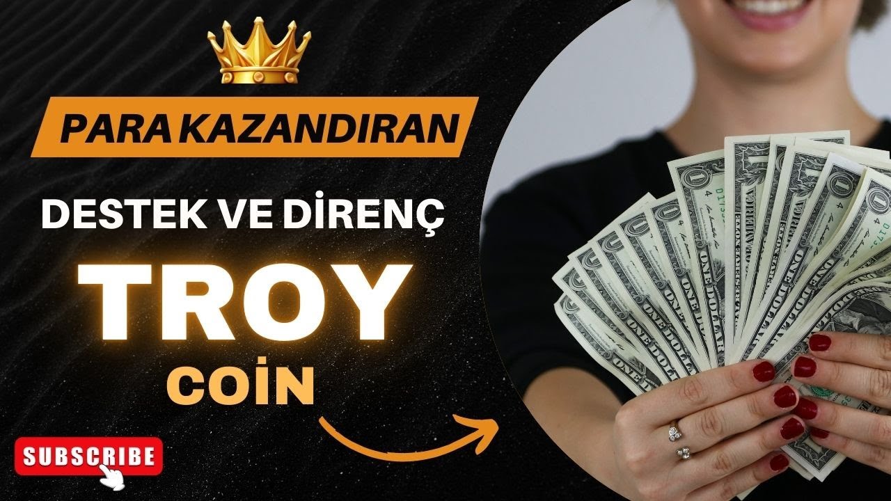 TROY COİN ÖNEMLİ DESTEK VE DİRENÇ BÖLGELERİ #troy #troycoin # ...