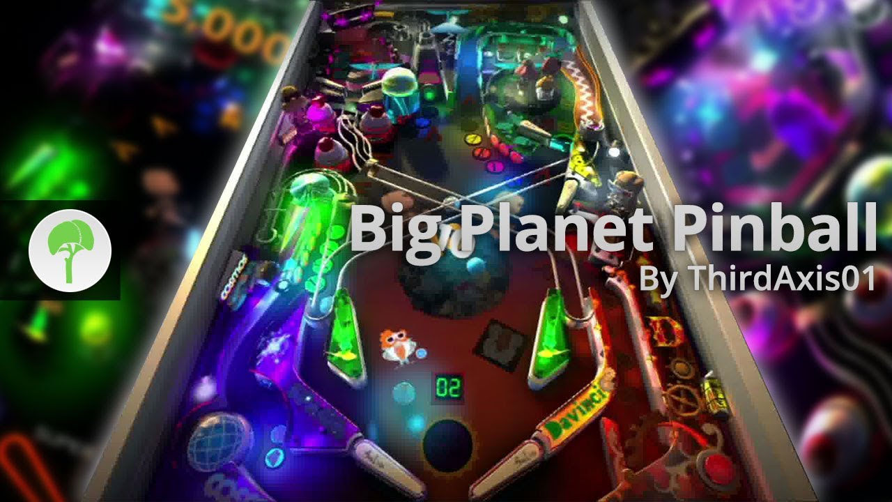 LittleBigPlanet 2 | Big Planet Pinball by ThirdAxis01 | Gameplay - YouTube