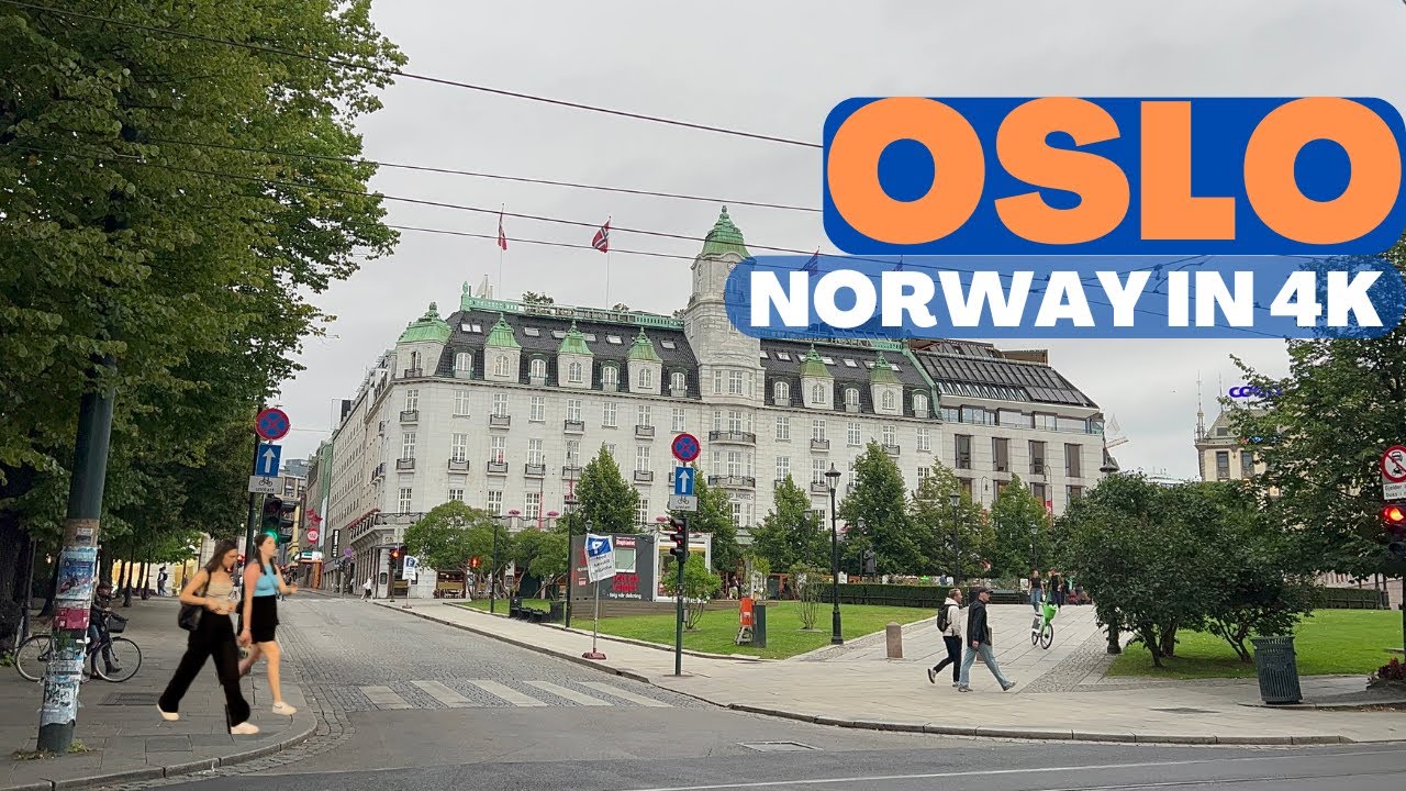 Oslo, Norway 🇳🇴 - Summer Walk - 4K/60fps HDR - Walking Tour - YouTube