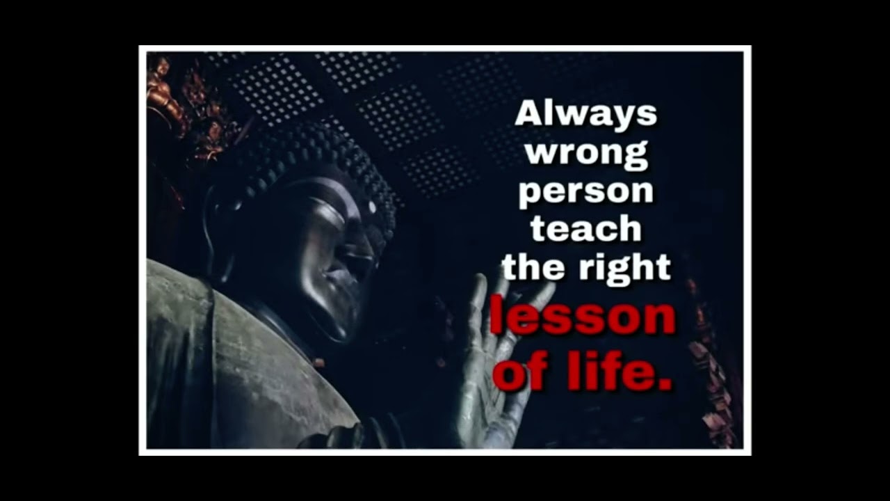 Buddha thoughts ye sunke apna maan shant kre - YouTube