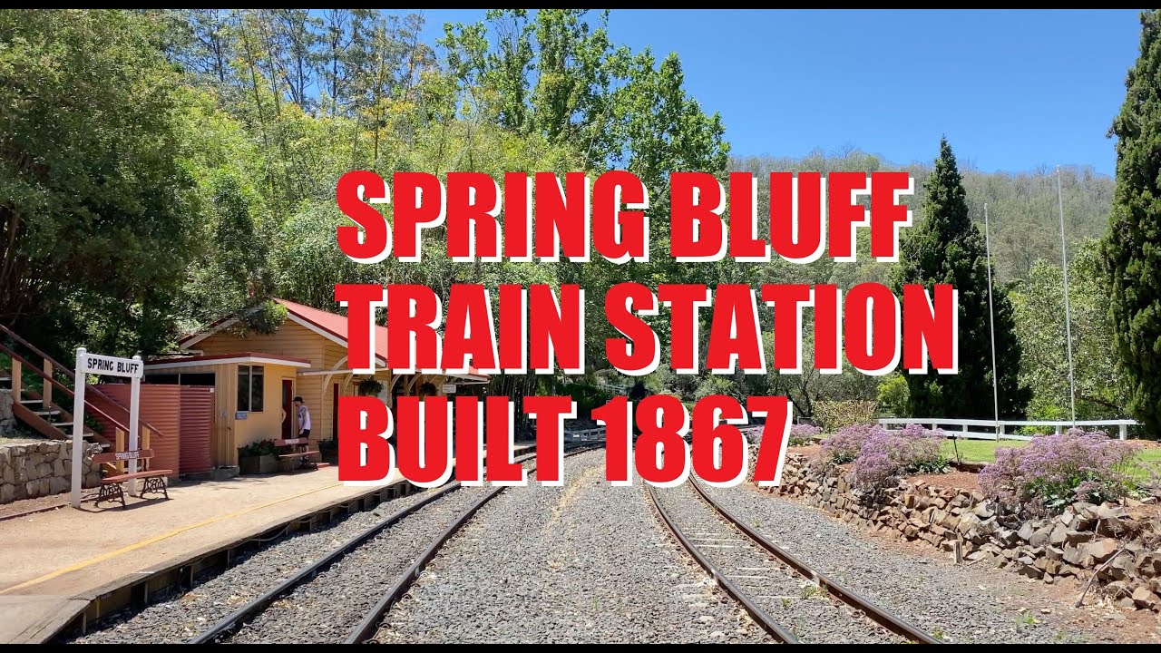 Spring Bluff Old Train Station - Just a quick visit! - YouTube