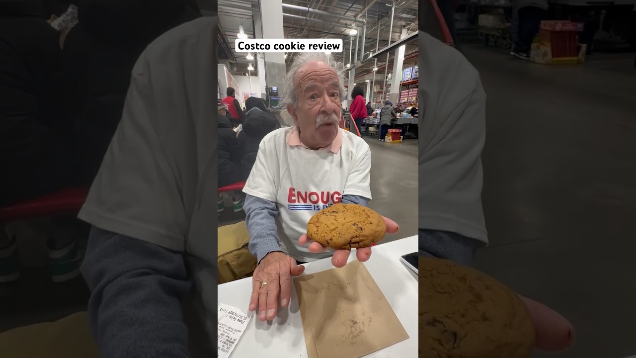 OLD MEN LOVE BIG COOKIES!!! #funny #ojm #comedy #food #newyorkcity # ...