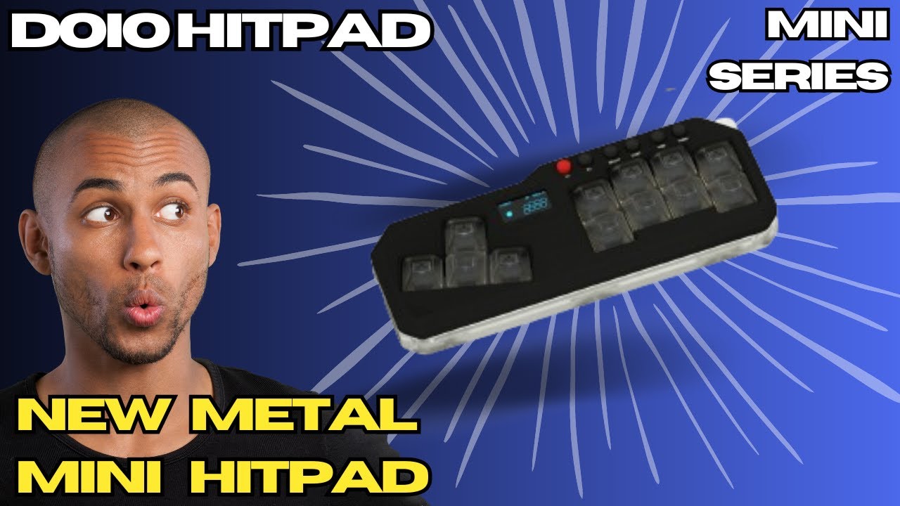 Premium Metal Mini DOIO Hitpad Mini - YouTube