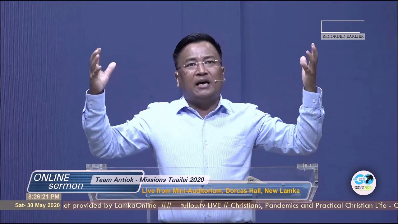 Evan. T. Damkhothang - Semtheih lai in, Sem mengmeng ni | May 30, 2020 ...