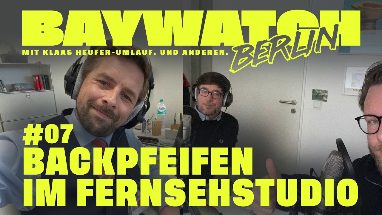 Backpfeifen im Fernsehstudio | Folge #07 | Baywatch Berlin - der ...
