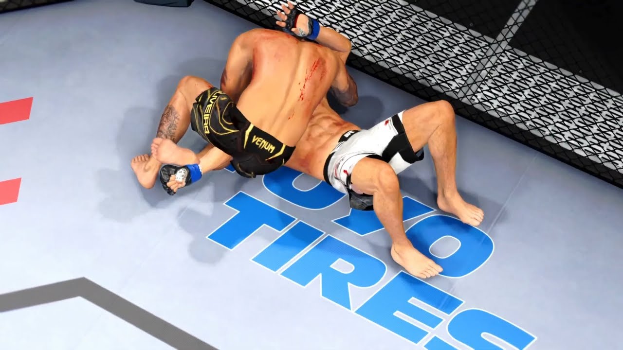 Khamzat Chimaev vs. Charles Oliveira Full Fight | UFC 4 - YouTube