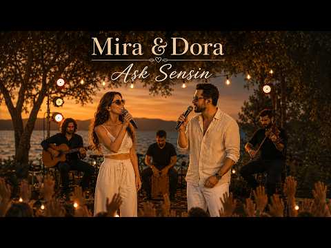 Mira - Aşk Sensin (feat. Dora) 💕 (Live) | Official Visualizer - 2026